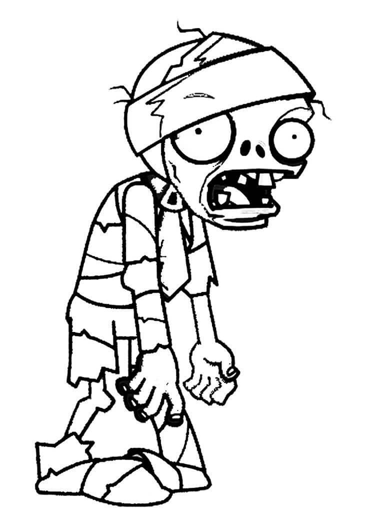 M larbild Rolig Zombie Skiv Ut Gratis P Malarbilder se